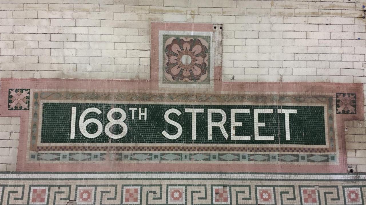 1 Train Service Changes: 1 Train Bypasses 168th St Subway Station ...